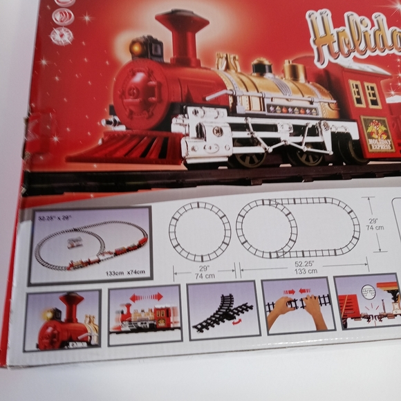 Goldlok | Toys | Goldlok Holiday Express Train Set Nib Damaged Box ...